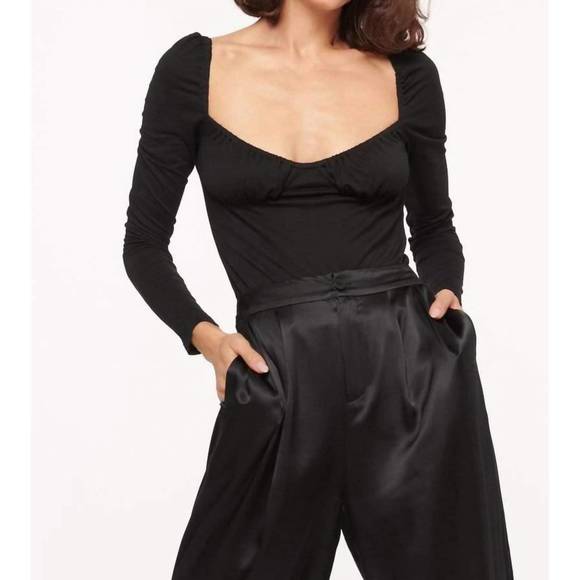 Cami NYC | Tops | New Cami Nyc Cooper Bodysuit In Black | Poshmark